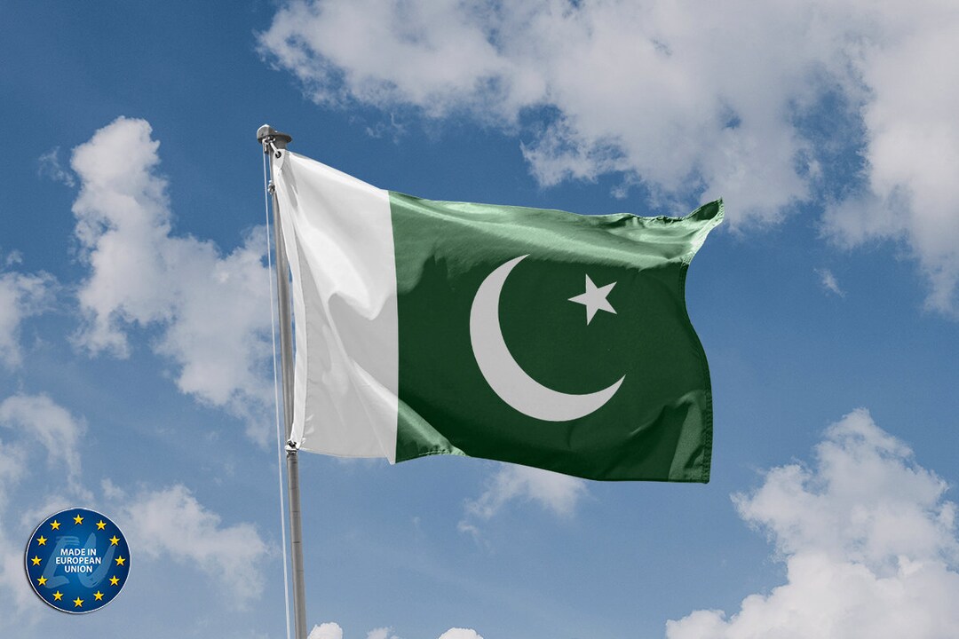 Pakistan Flag | Unique Design Print | High Quality Materials | 5 Sizes ...