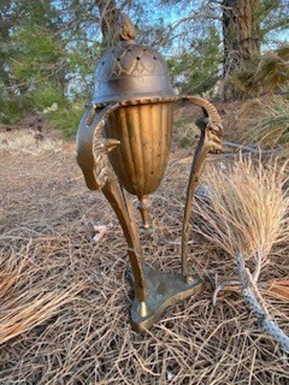 Unique Brass Pomander Ornate Brass Piece Vintage Brass | Etsy