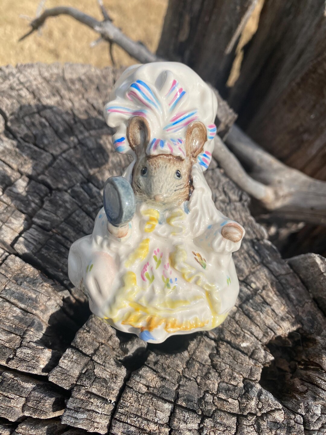Vintage Royal Albert Figurine of Beatrix Potter Lady Mouse, 4” Tall ...