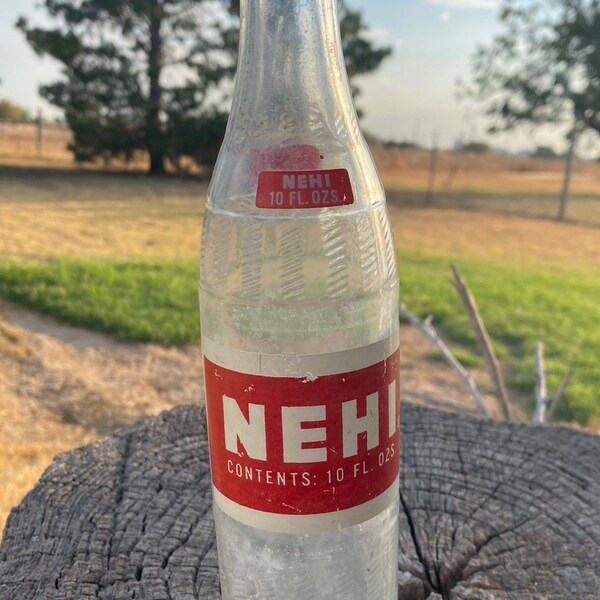 Nehi Soda Bottle - Etsy