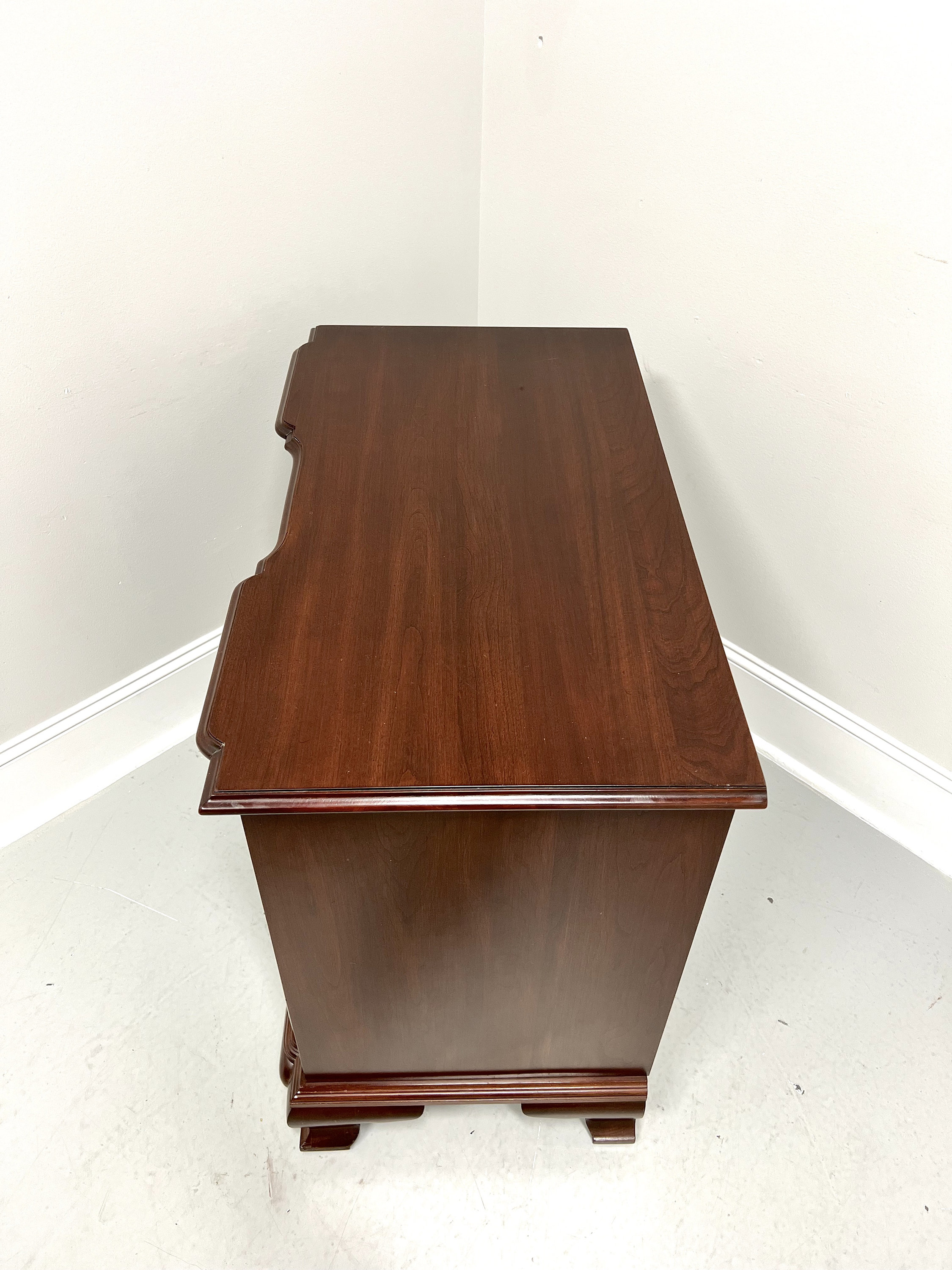 ETHAN ALLEN Cherry Chippendale Block Front Bachelor Chest - Etsy