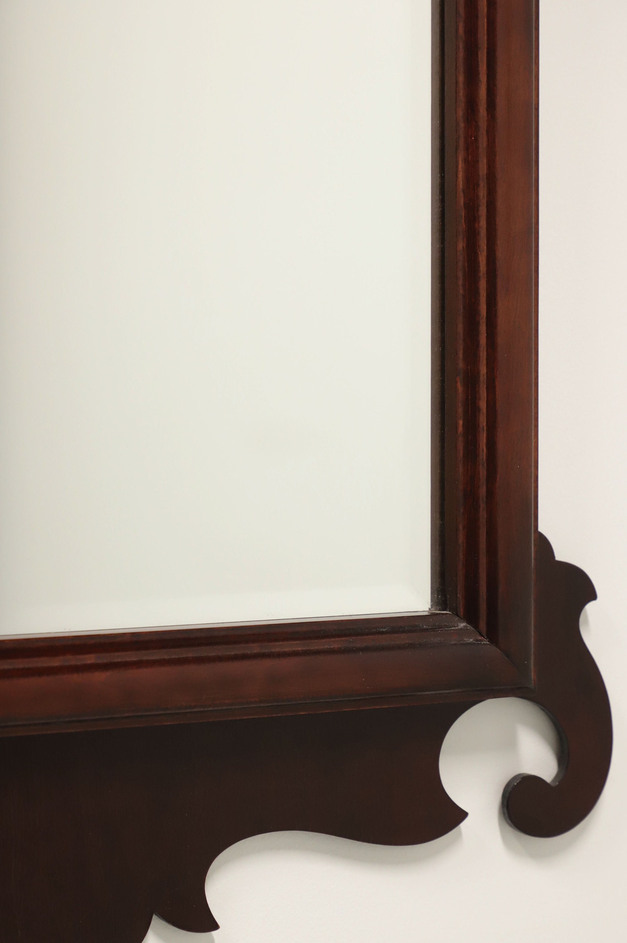 Chippendale Style Mahogany Wall Mirror - Etsy