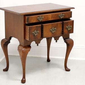 BEVAN FUNNELL Reprodux Flame Mahogany Queen Anne Entry Console Table - Etsy