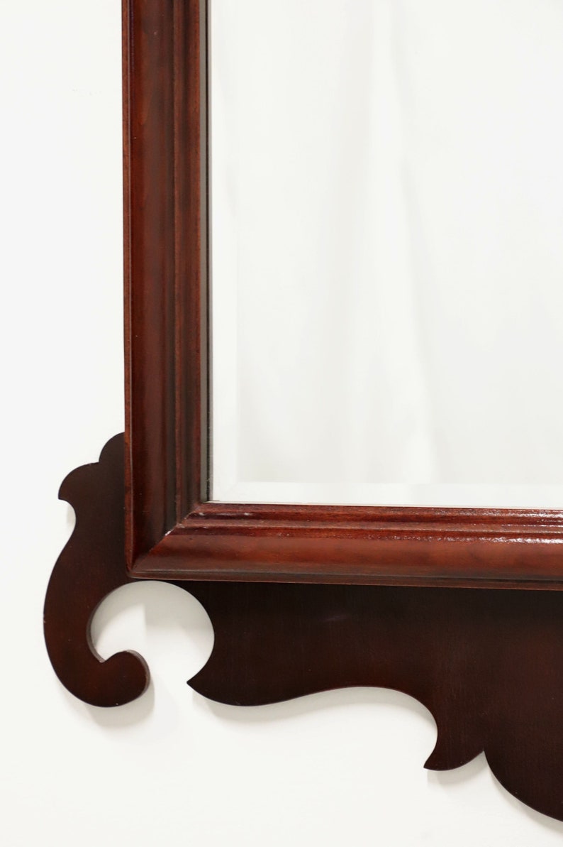 Chippendale Style Mahogany Wall Mirror - Etsy