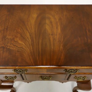 BEVAN FUNNELL Reprodux Flame Mahogany Queen Anne Entry Console Table - Etsy
