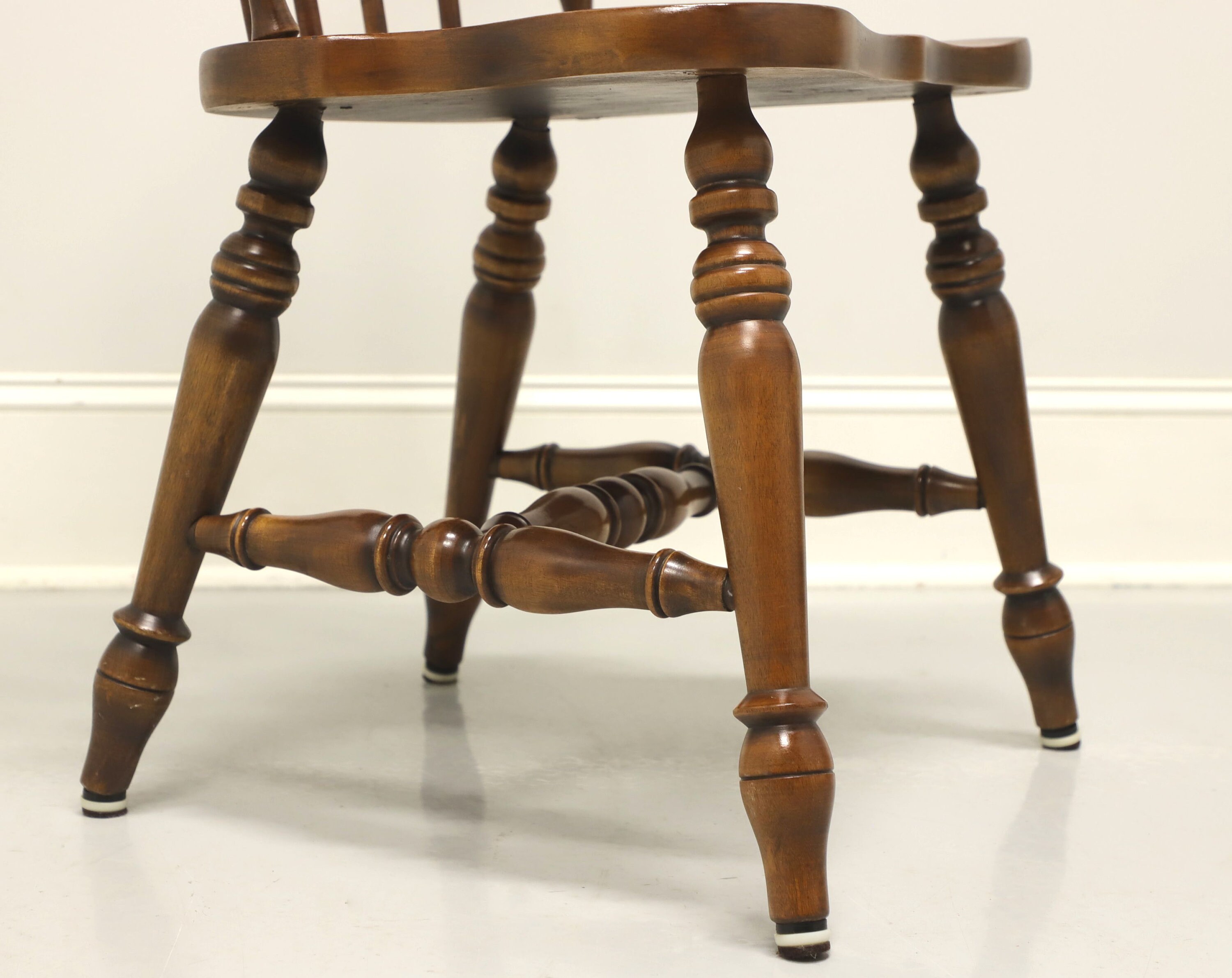 TEMPLE STUART Rockingham Maple Windsor Cattail Dining Side - Etsy