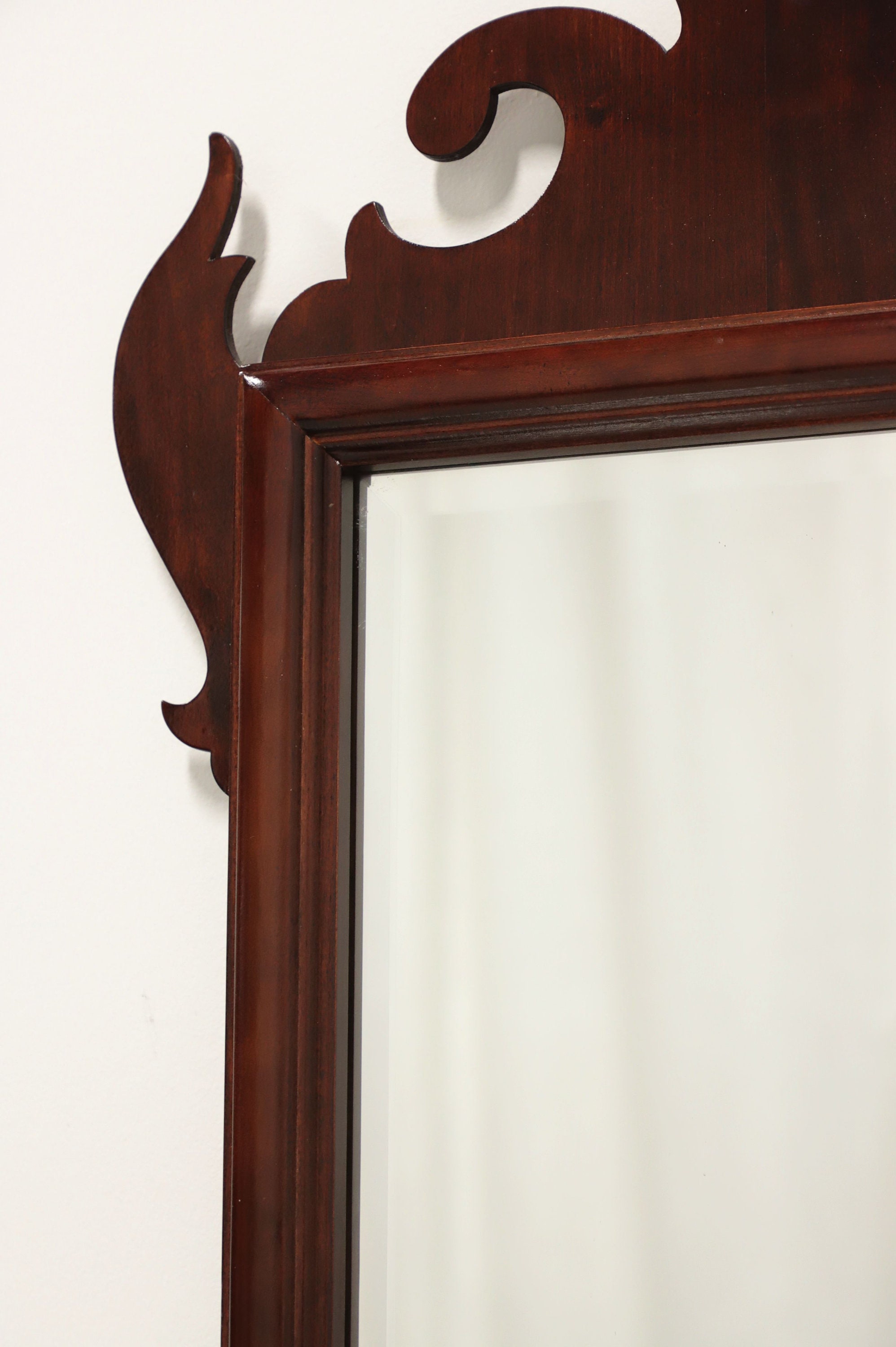 Chippendale Style Mahogany Wall Mirror - Etsy