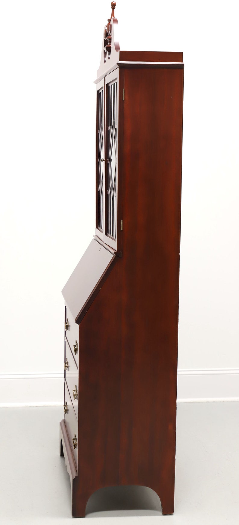 Mid 20th Century Mahogany Chippendale Secretary Desk - Etsy