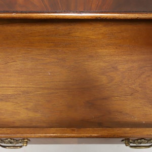 BEVAN FUNNELL Reprodux Flame Mahogany Queen Anne Entry Console Table - Etsy
