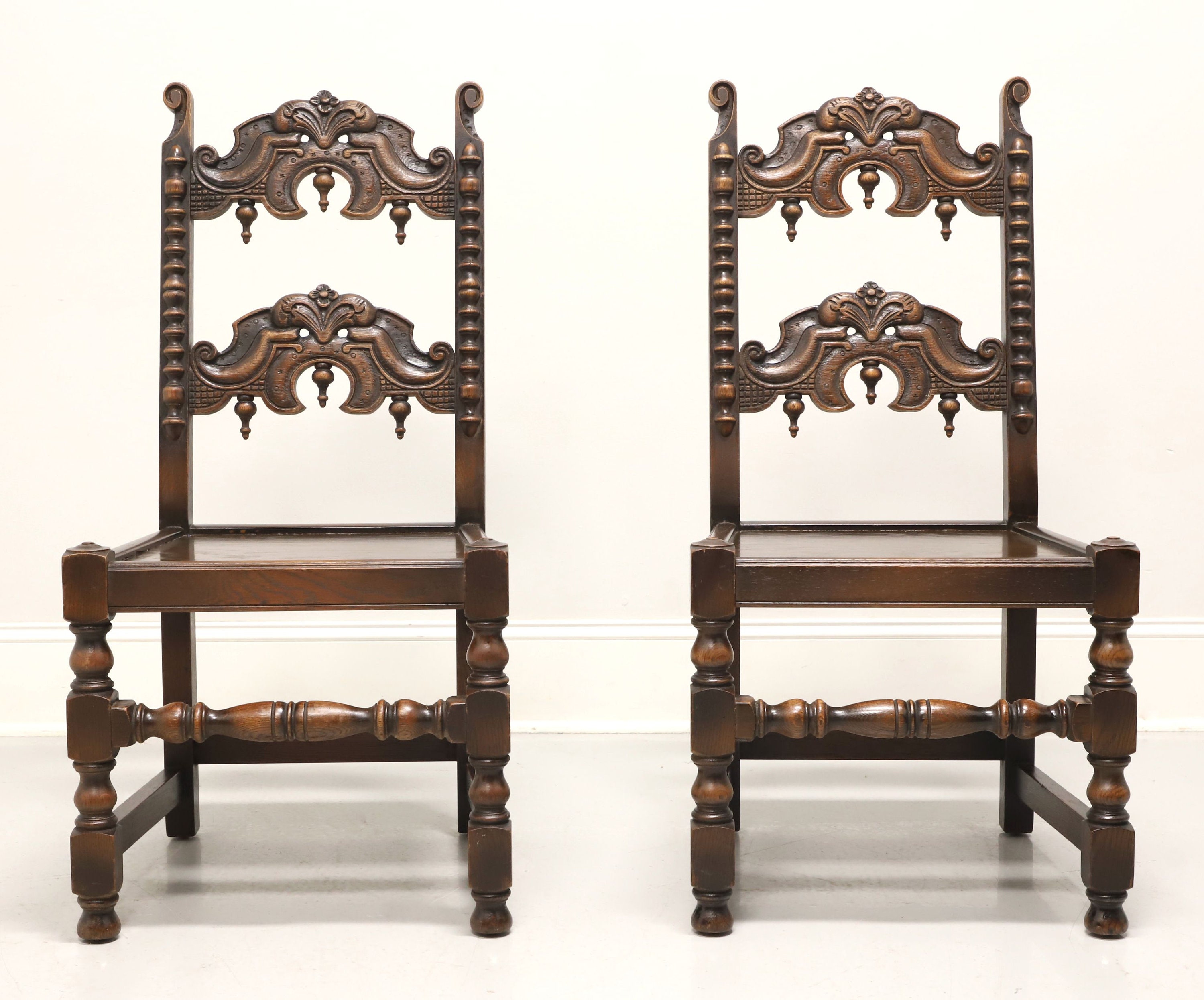 GRAND RAPIDS BOOKCASE and Chair Co Early 20th Century Oak Gothic ...