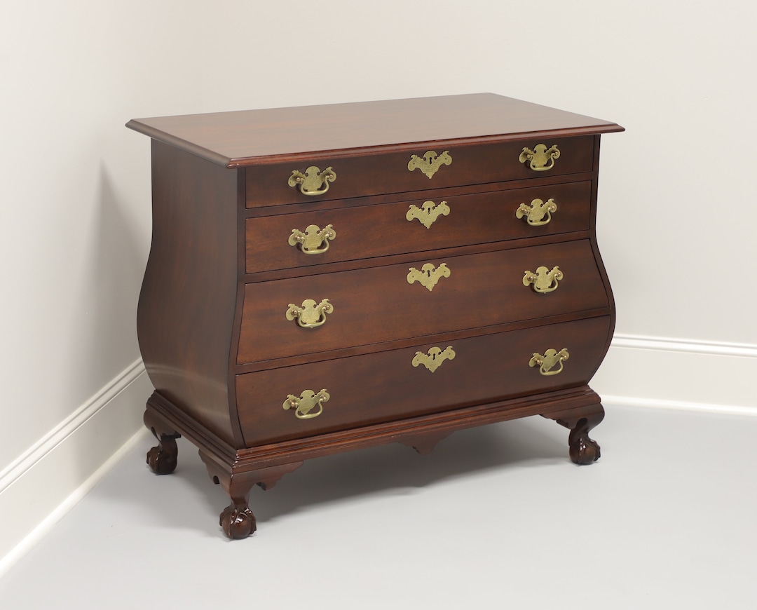 Mahogany Chippendale Style Bombe Chest With Ball in Claw Feet - Etsy