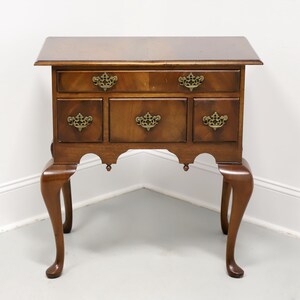BEVAN FUNNELL Reprodux Flame Mahogany Queen Anne Entry Console Table - Etsy
