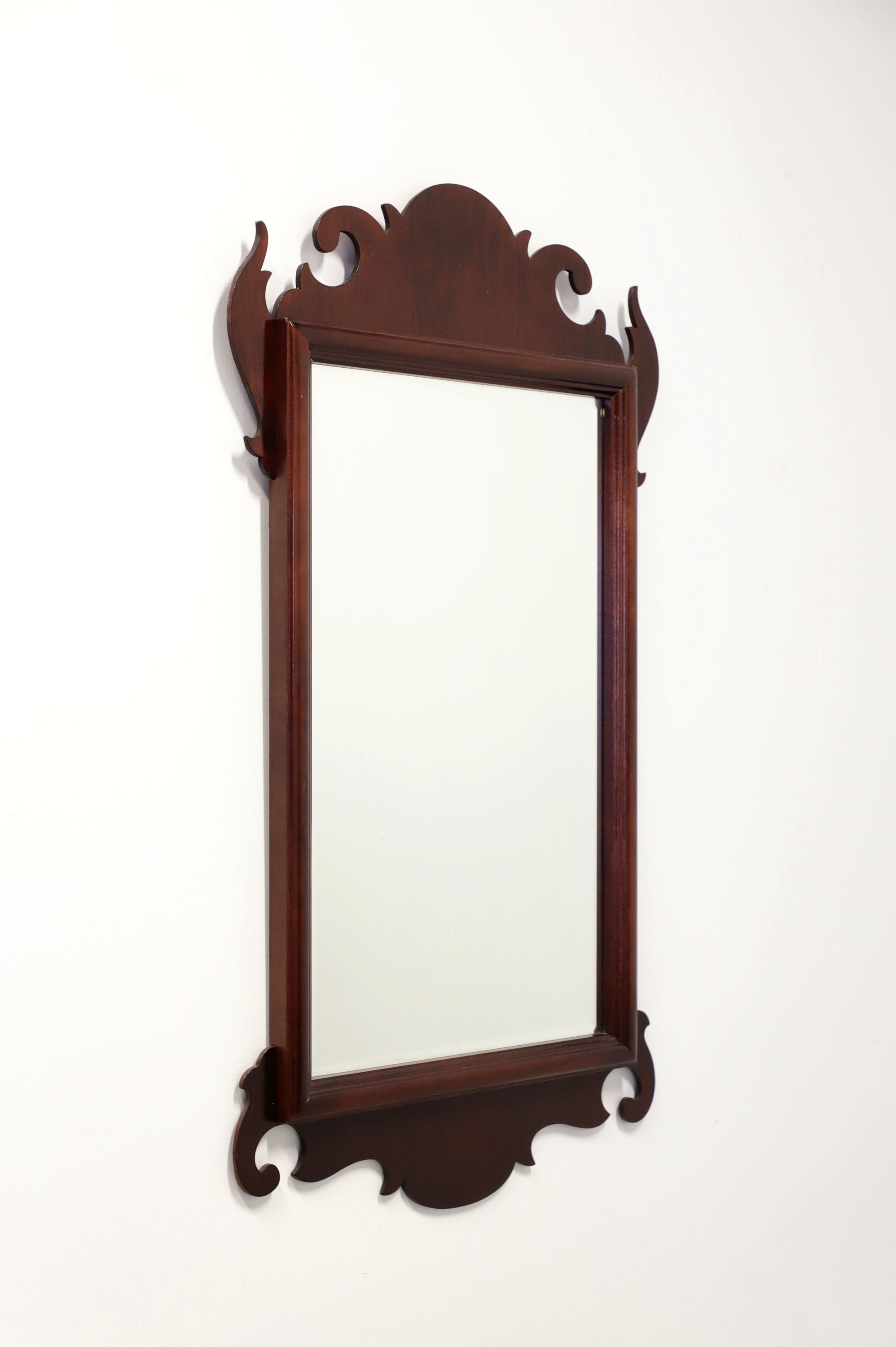 Chippendale Style Mahogany Wall Mirror - Etsy