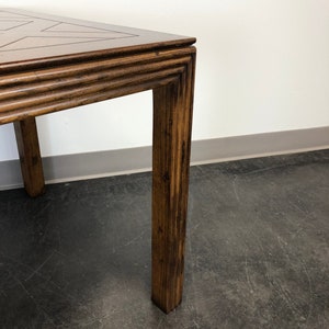 Henredon Artefacts Campaign Style Square Accent Table - Etsy