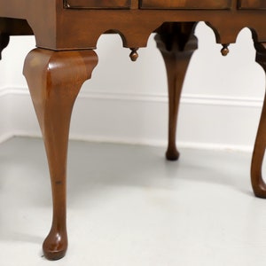 BEVAN FUNNELL Reprodux Flame Mahogany Queen Anne Entry Console Table - Etsy