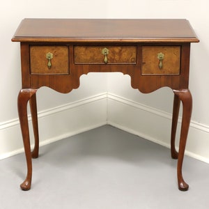 BAKER Inlaid Mahogany Queen Anne Style Side Table - Etsy