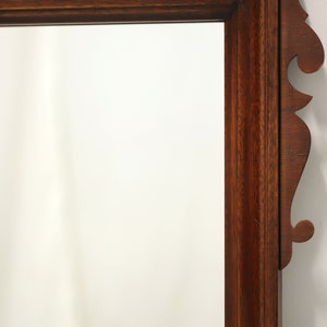DIXIE Mahogany Chippendale Style Wall Mirror - Etsy
