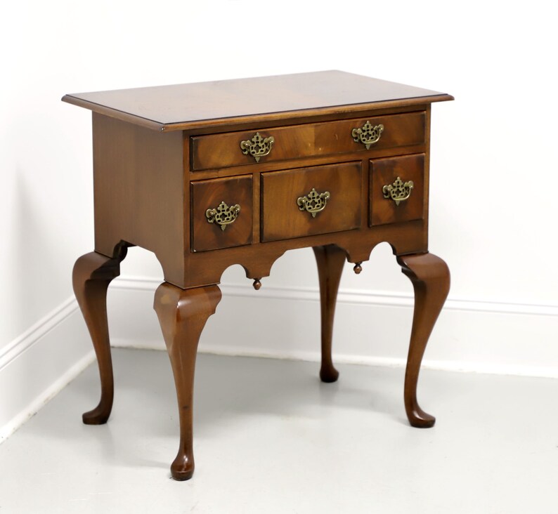 BEVAN FUNNELL Reprodux Flame Mahogany Queen Anne Entry Console Table - Etsy