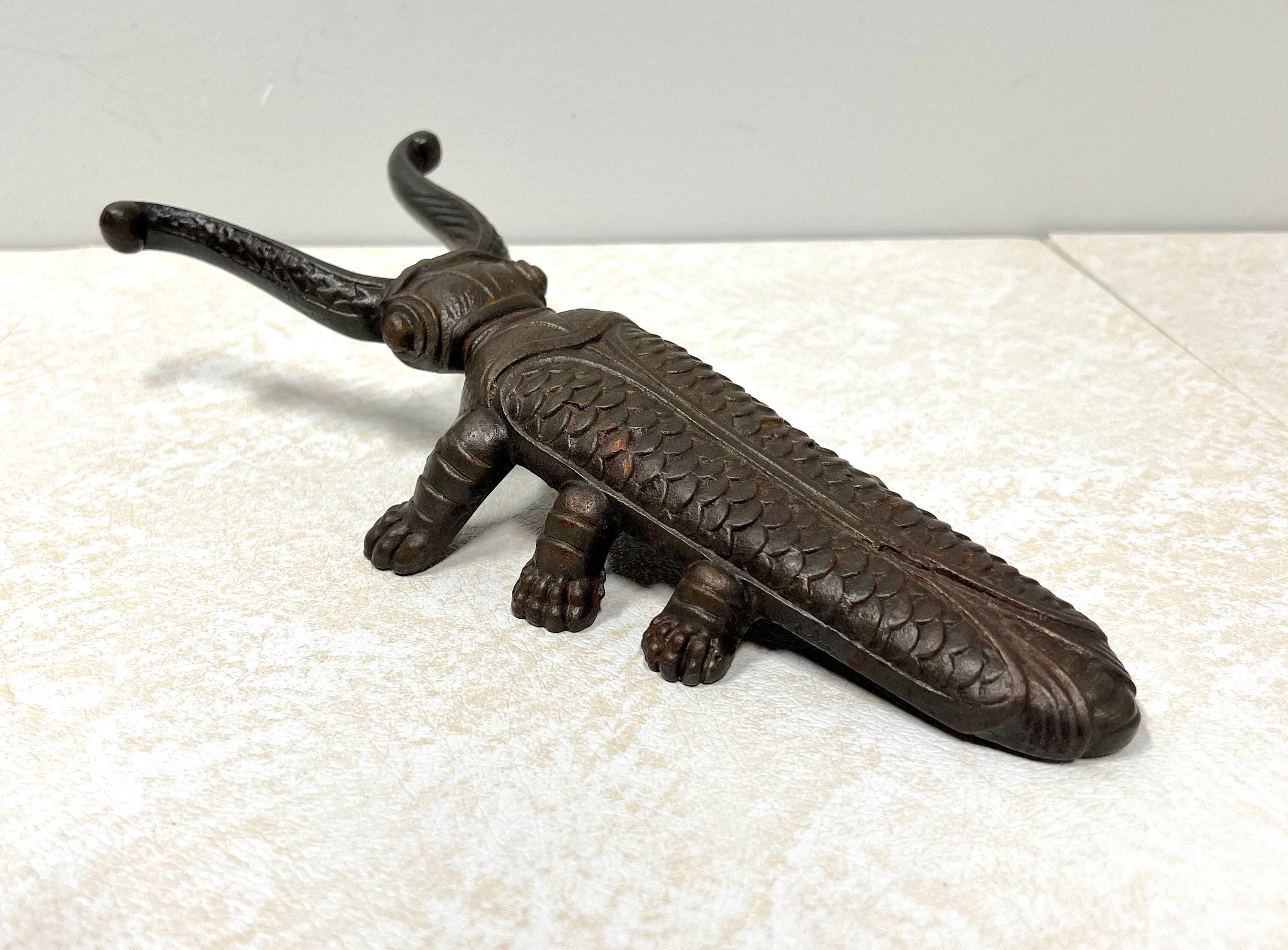 DANIEL BREVETE Paris Antique Cast Iron Beetle Boot Jack - Etsy
