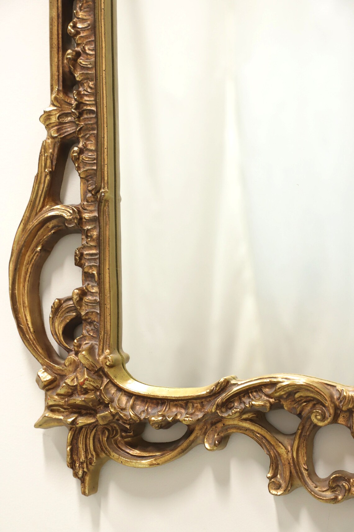 CAROLINA MIRROR Rococo Style Gold Gilt Wall Mirror - Etsy