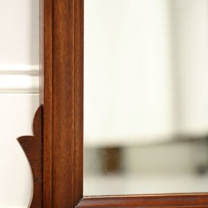 DIXIE Mahogany Chippendale Style Wall Mirror - Etsy