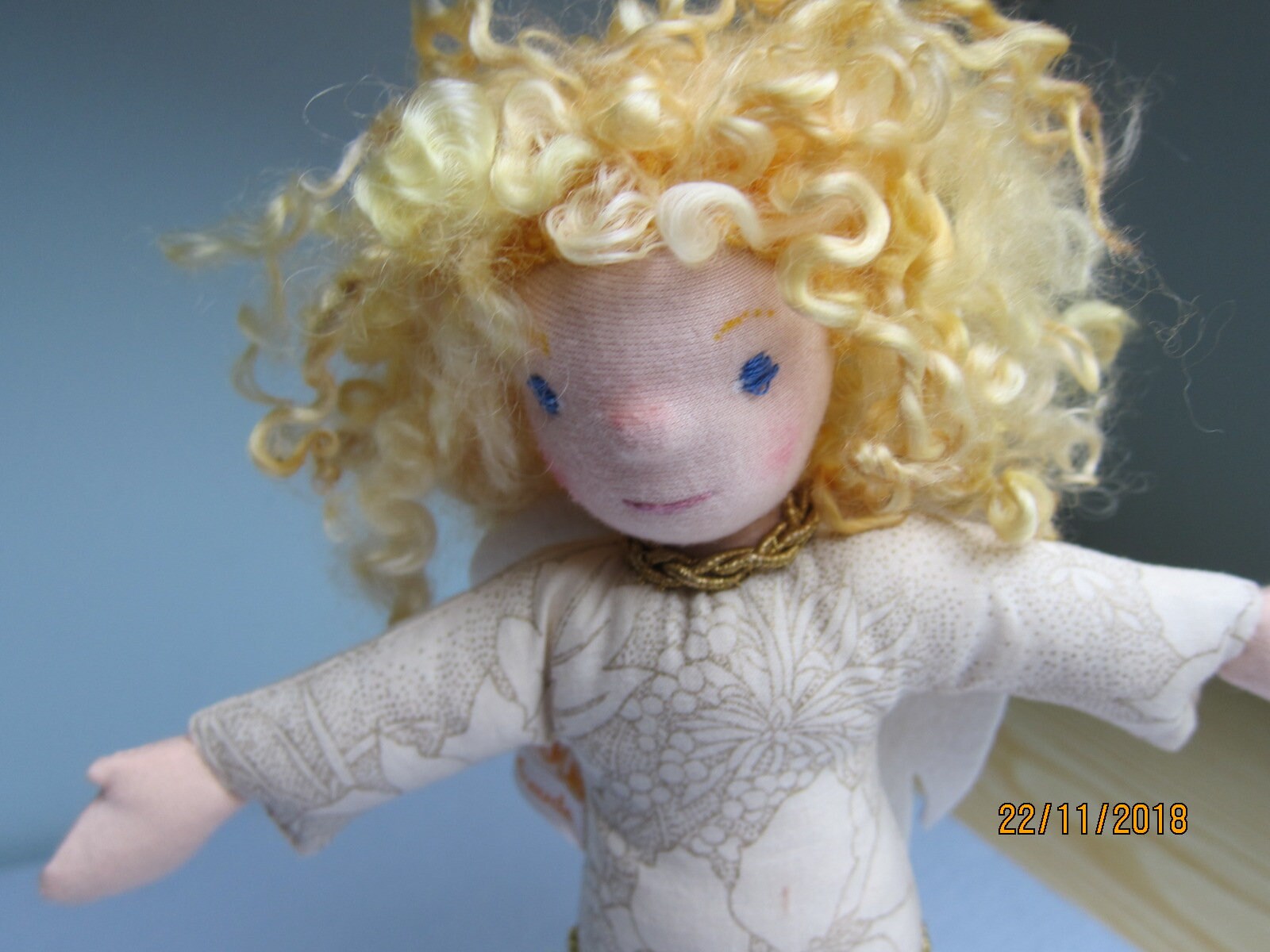 Guardian Angel Doll Julietta Angel Doll White Wings Red Star - Etsy