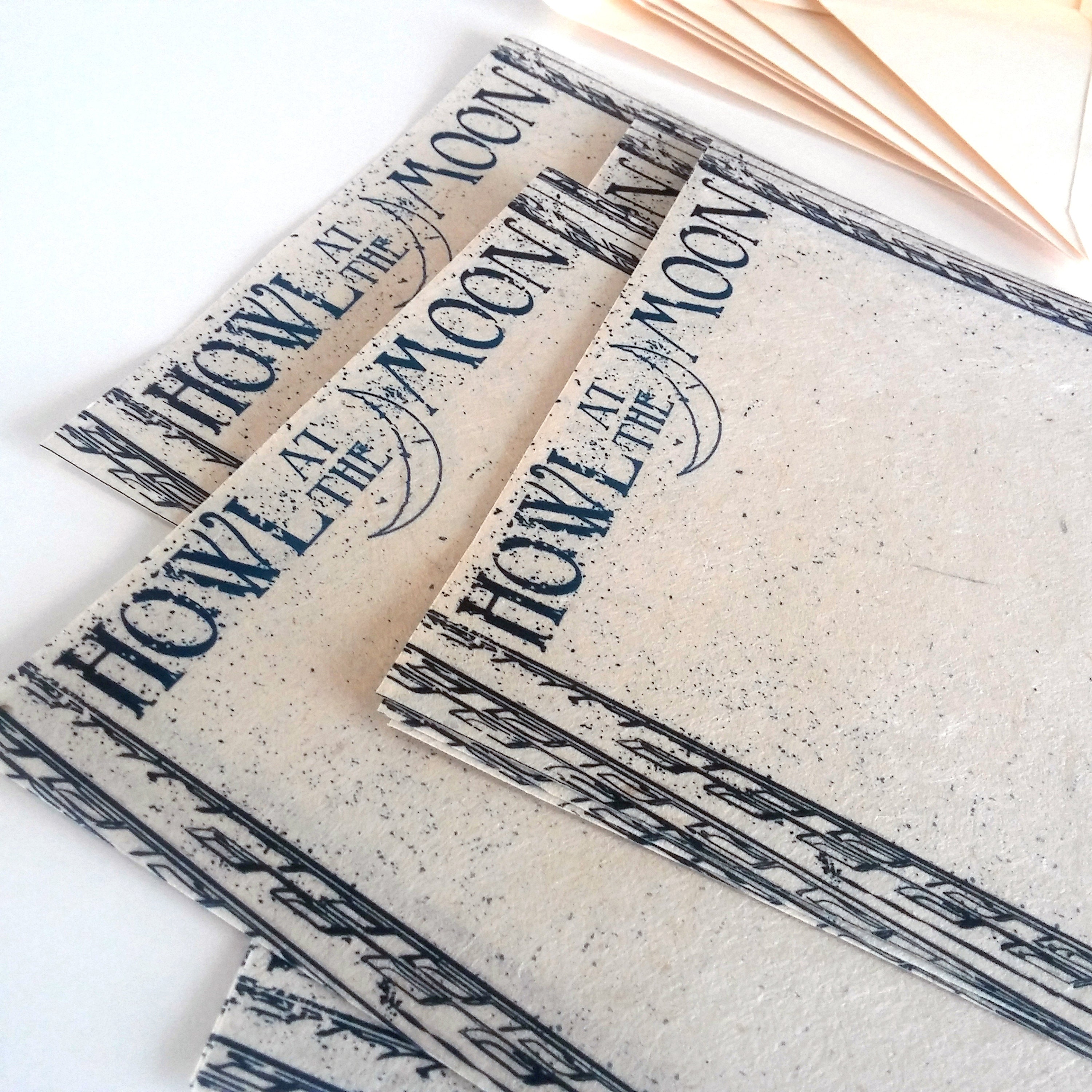 Howl at the Moon Stationery Letter Writing Set City Wolf | Etsy