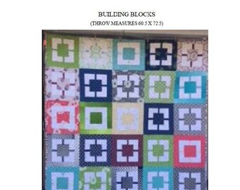 Building Blocks Quilt Pattern - Etsy
