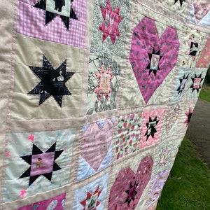 Star of My Heart Quilt Pattern PDF - Etsy