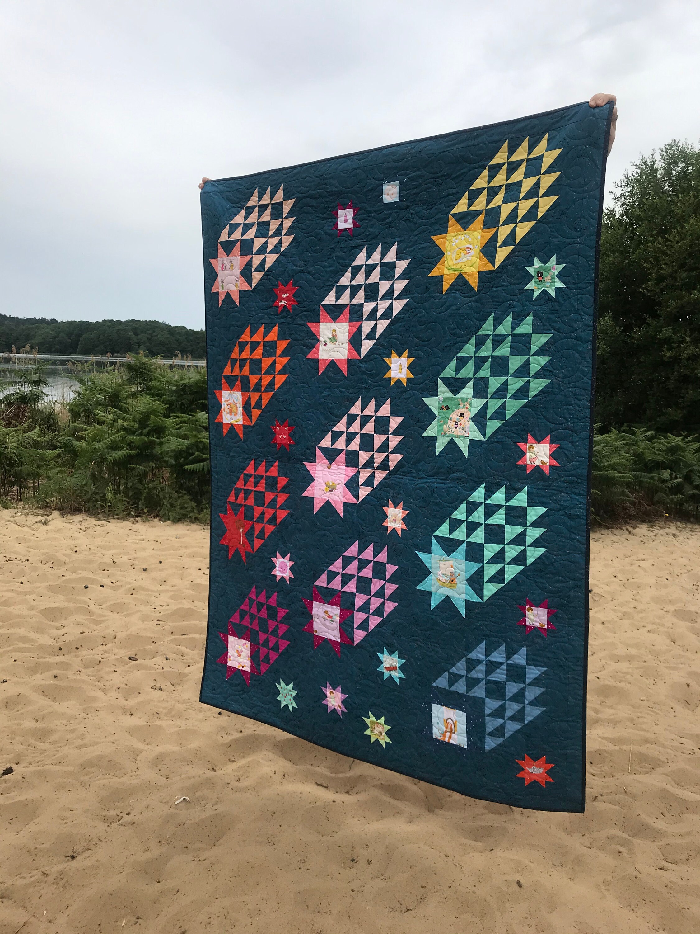 Star Stream Quilt PDF - Etsy