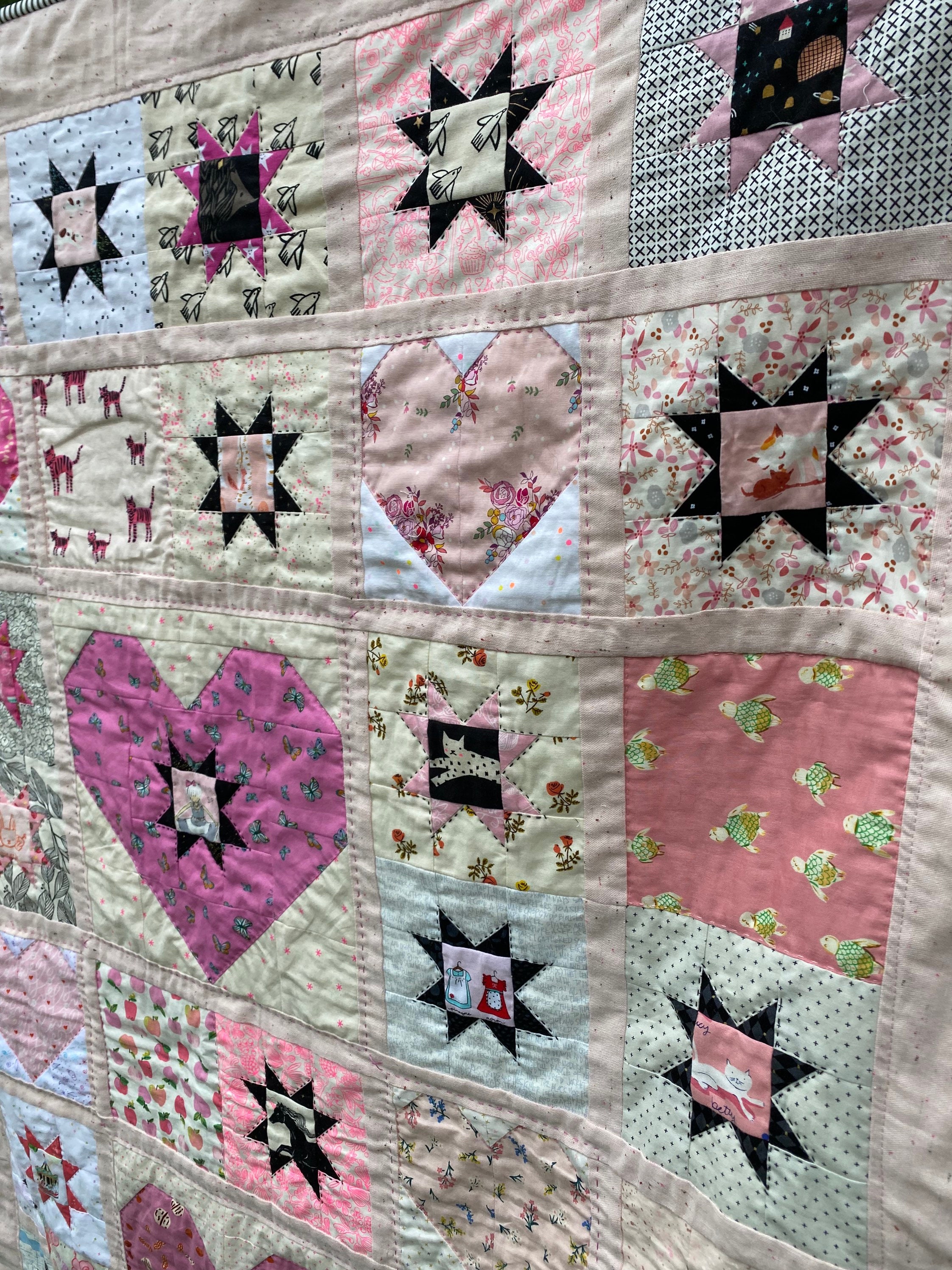 Star of My Heart Quilt Pattern PDF - Etsy