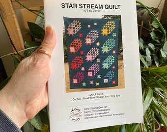 Star Stream Quilt PDF - Etsy