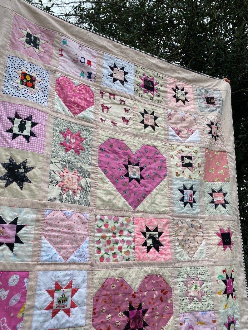 Star of My Heart Quilt Pattern PDF - Etsy