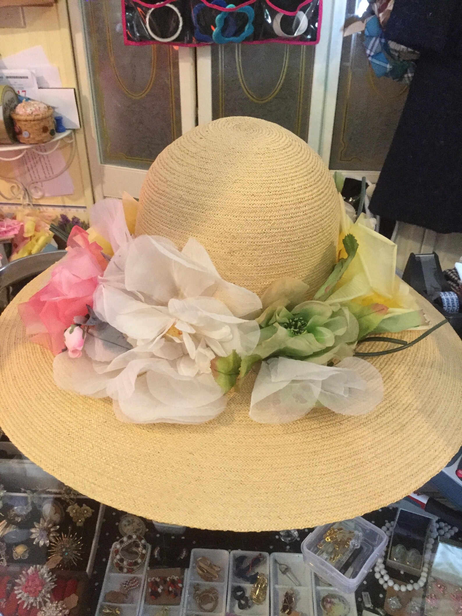 Floral Sun Hat - Etsy
