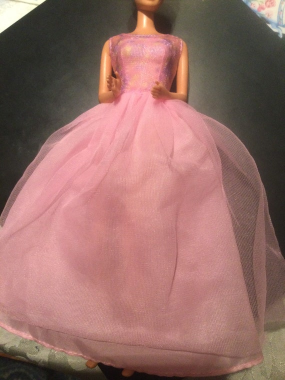 Barbie Pink Gown - Etsy