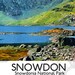 Vintage Railway Poster Snowdon Wales Train Travel Wall Art - Etsy UK