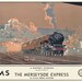 Vintage Railway Poster Merseyside Express Train Lms Travel Ad Euston ...