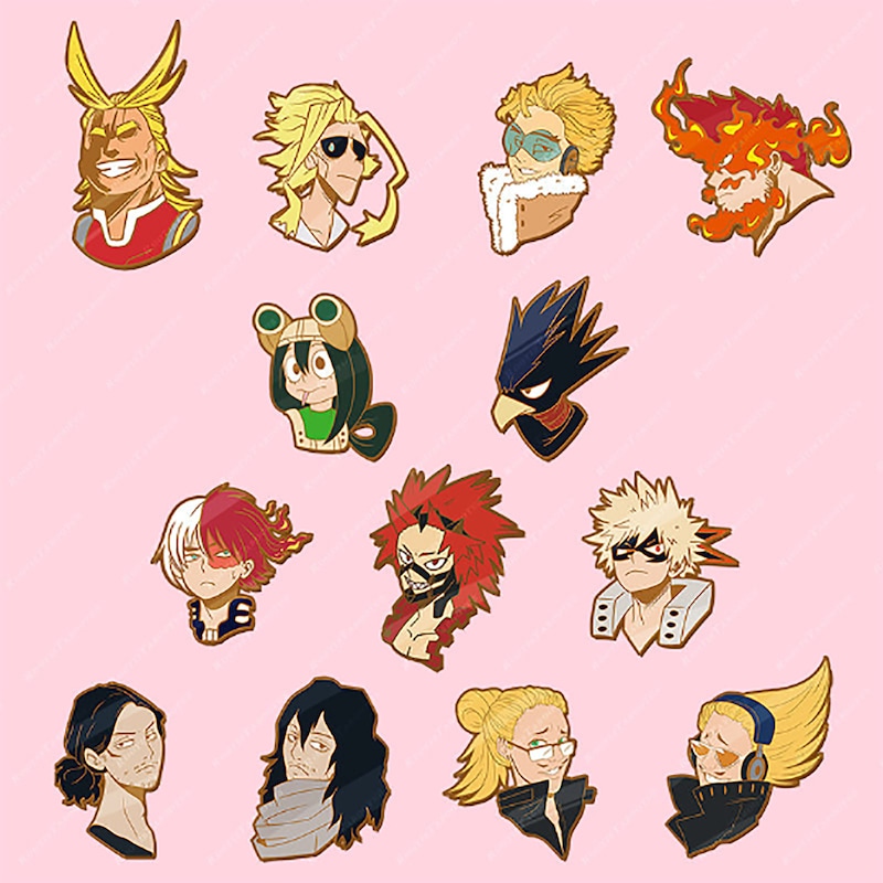 My Hero Academia Enamel Pin - Etsy