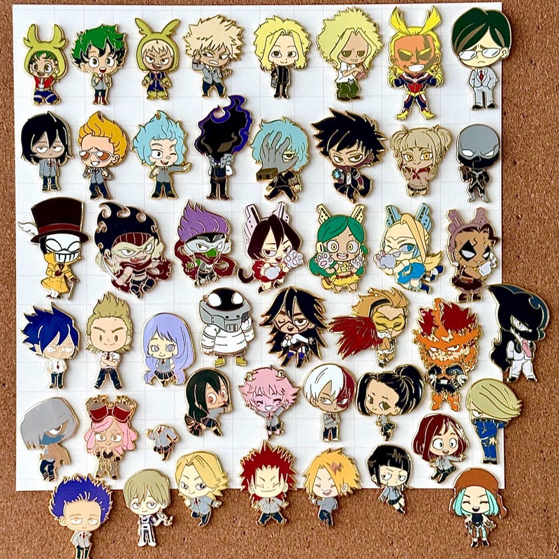 Mha Pins - Etsy