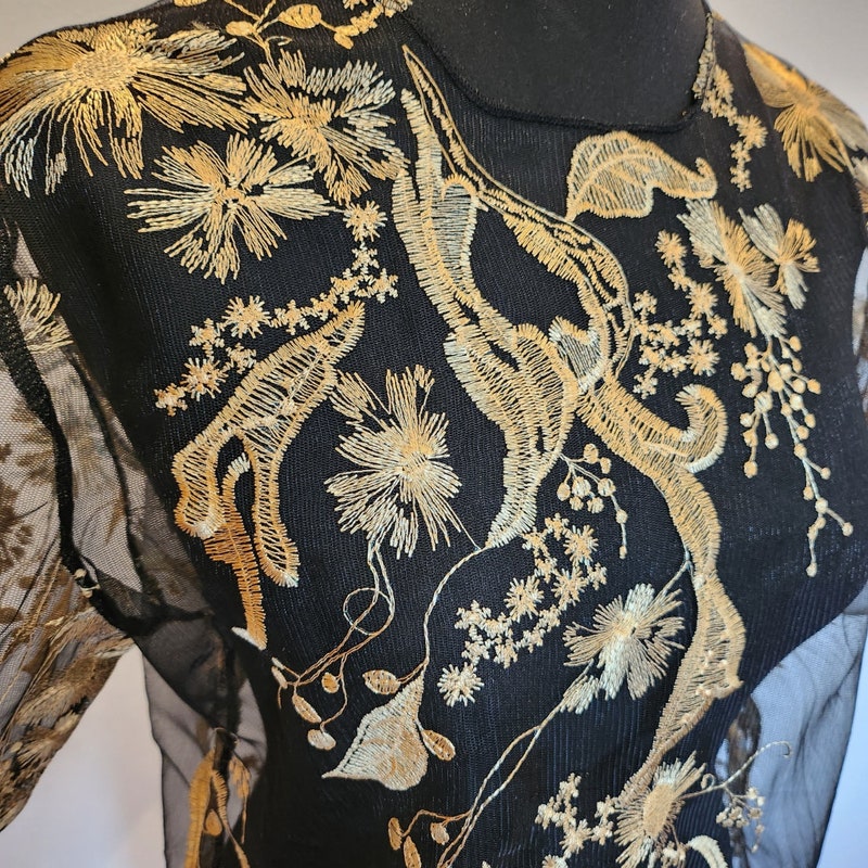 Embroidered Mesh - Etsy