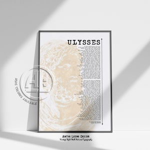 Ulysses Poem by Alfred Lord Tennyson Poster Print | Ulysses Art Print ...