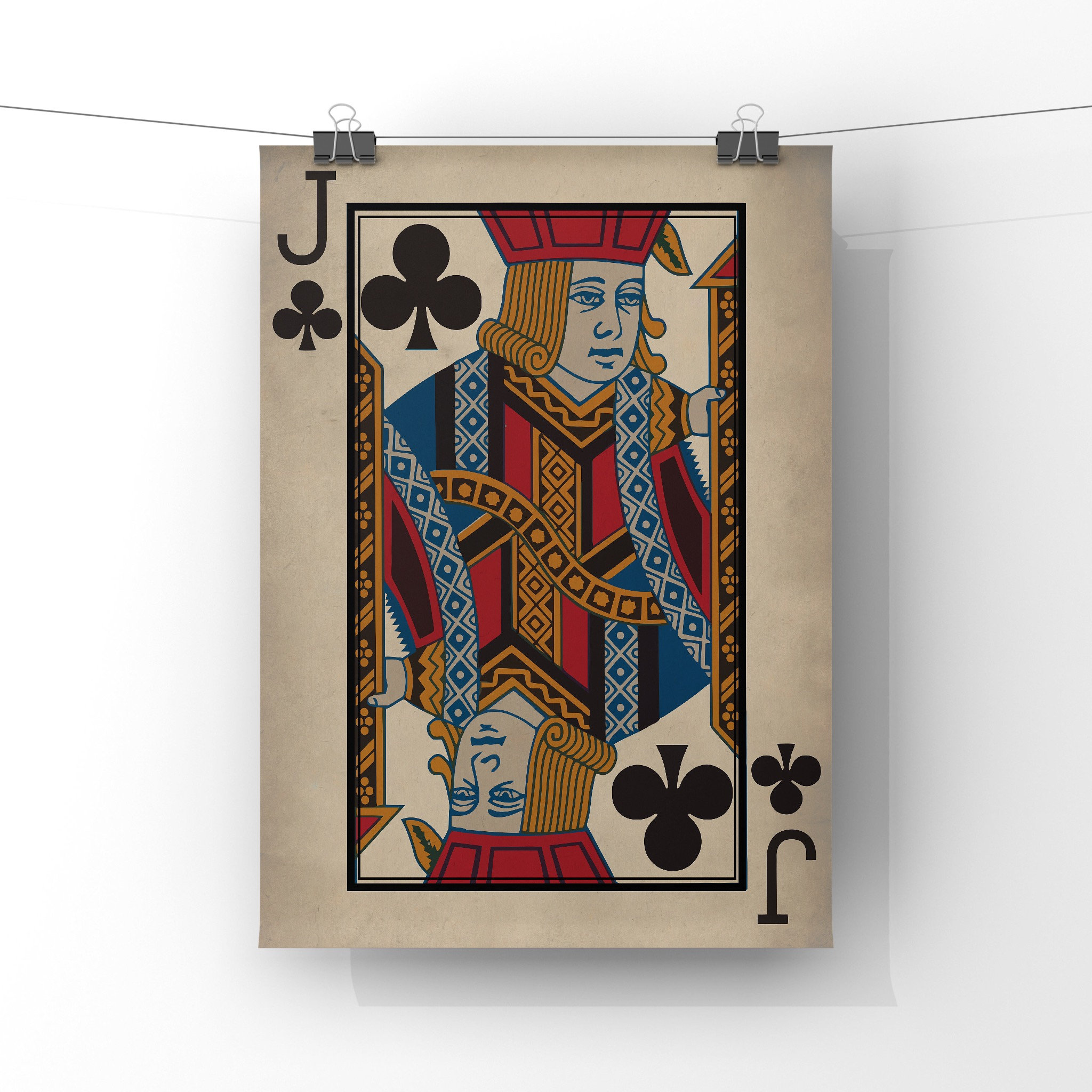 Jack Playing Card Art