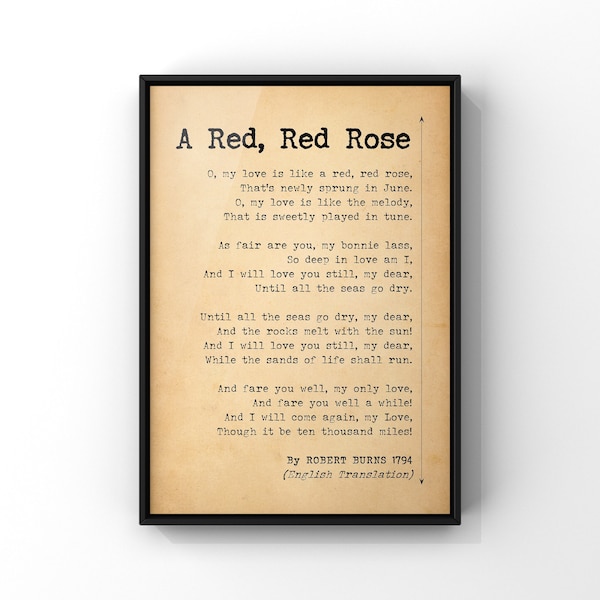 Robert Burns Print - Etsy