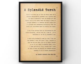 Splendid Torch | Etsy