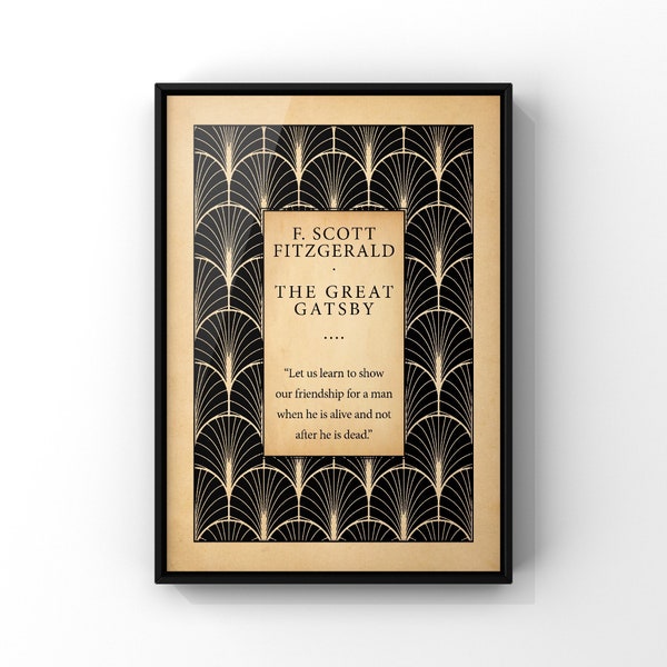 Gatsby Quote Print - Etsy