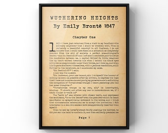 Wuthering Heights Art - Etsy