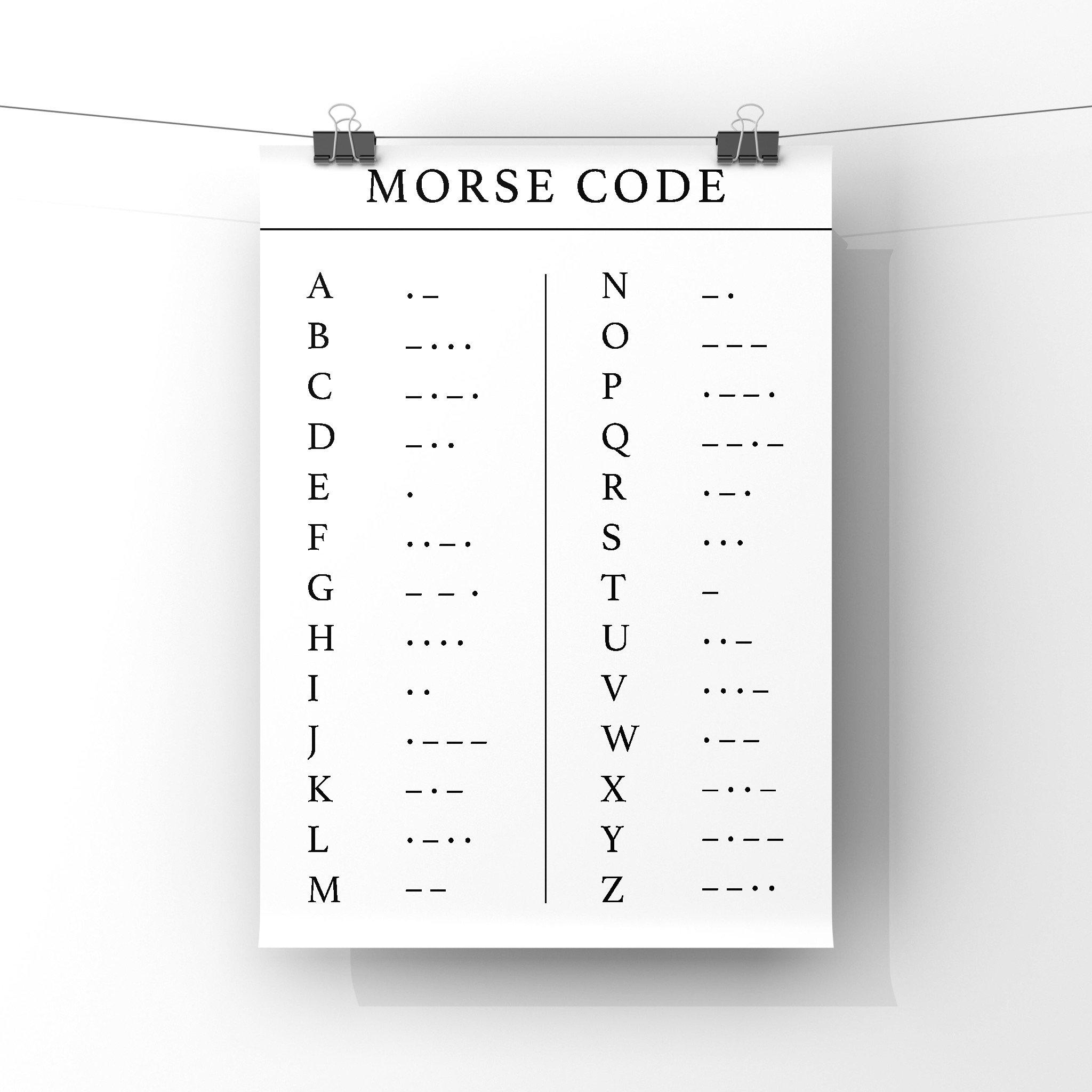 Morse Code