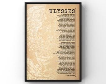 Ulysses Poster - Etsy