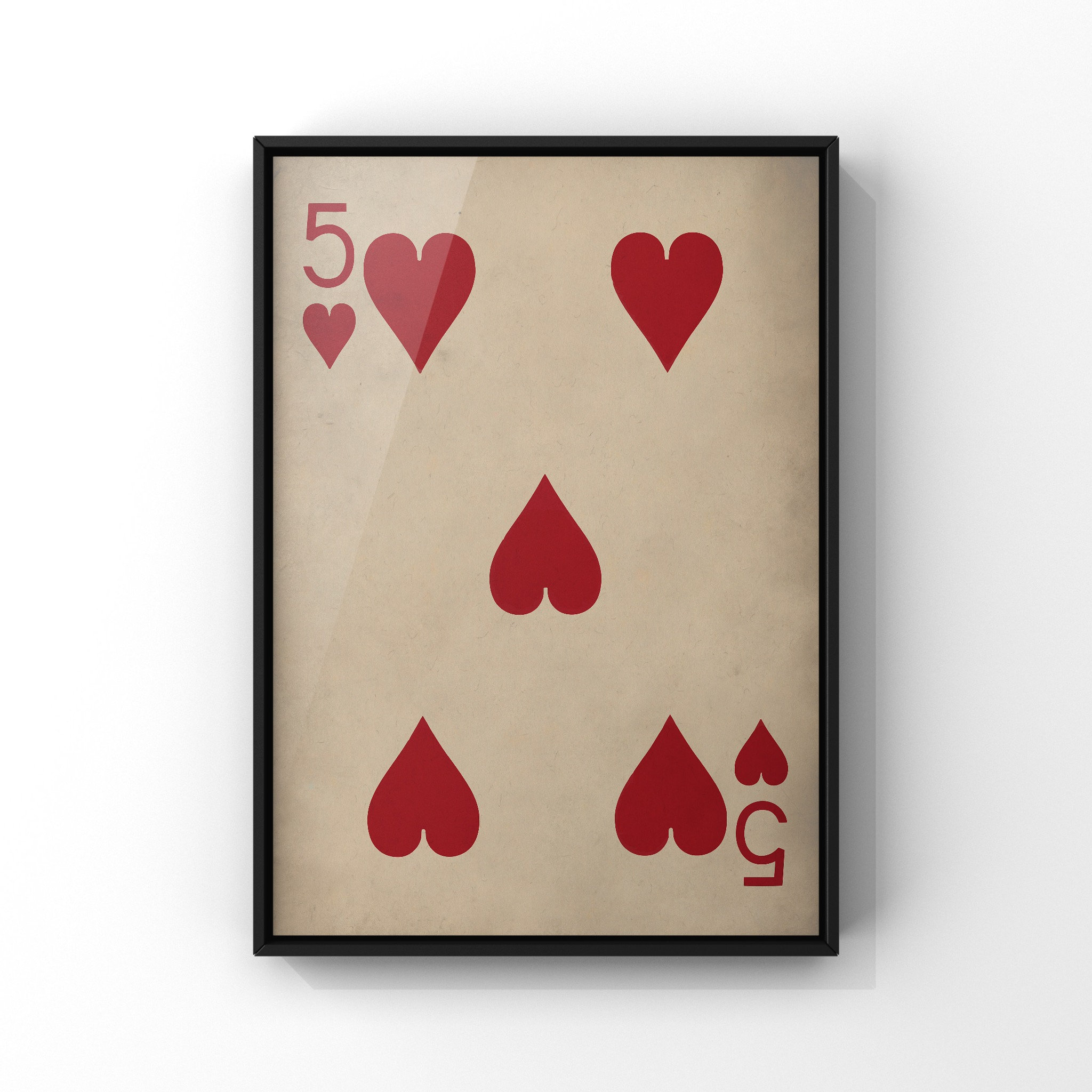 Playing Cards Five