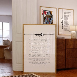 Go Placidly Poem | Desiderata Poem Print in Script Font by Max Ehrmann ...